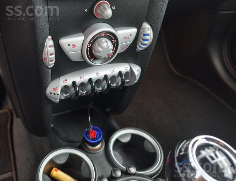 Zils MINI Cooper 2007 Rīga, ar dzinēja tilpumu 1.60 L un nobraukumu 284 tūkst. km par 3000 €, foto 8 vietnē AUTOMOTO.COM.LV