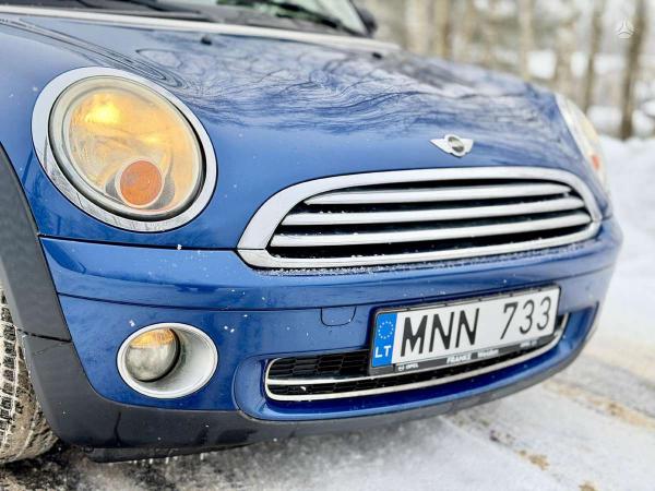 Blue MINI Cooper 2008 in Vilnius, with an engine capacity of 1.40 L and mileage of 134 thousand km for 2900 €, photo 10 on AUTOMOTO.COM.LV