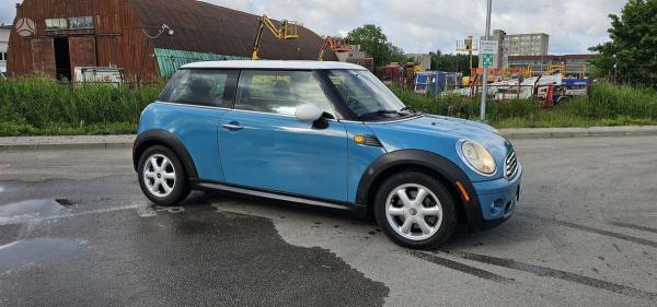 Blue MINI Cooper 2008 in Klaipeda, with an engine capacity of 1.60 L and mileage of 121 thousand km for 3500 €, photo 4 on AUTOMOTO.COM.LV