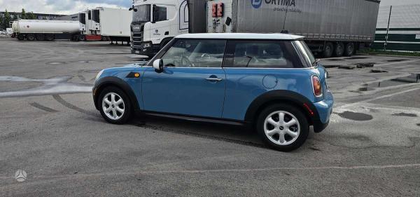 Blue MINI Cooper 2008 in Klaipeda, with an engine capacity of 1.60 L and mileage of 121 thousand km for 3500 €, photo 7 on AUTOMOTO.COM.LV