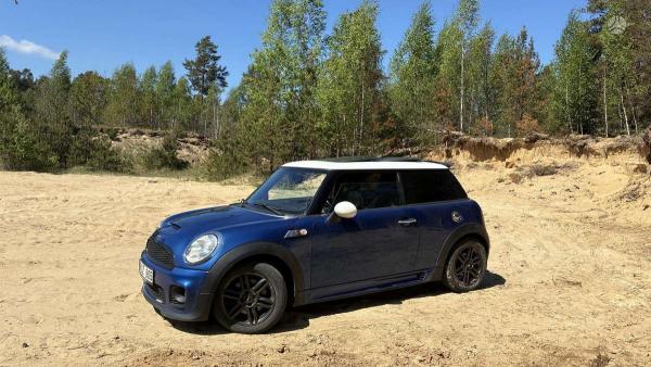 Blue MINI Cooper 2008 in Klaipeda, with an engine capacity of 1.60 L and mileage of 174 thousand km for 4300 €, photo 2 on AUTOMOTO.COM.LV
