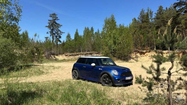 Blue MINI Cooper 2008 in Klaipeda, with an engine capacity of 1.60 L and mileage of 174 thousand km for 4300 €, photo 3 on AUTOMOTO.COM.LV
