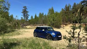 Blue MINI Cooper 2008 in Klaipeda, with an engine capacity of 1.60 L and mileage of 174 thousand km for 4300 €, photo 4 on AUTOMOTO.COM.LV