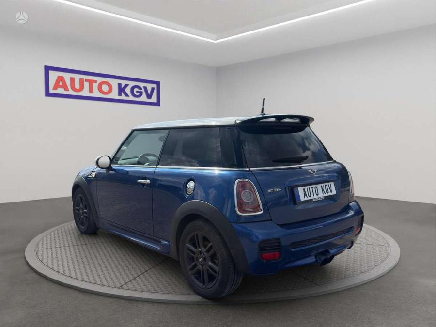 Blue MINI Cooper 2008 in Klaipeda, with an engine capacity of 1.60 L and mileage of 174 thousand km for 4499 €, photo 4 on AUTOMOTO.COM.LV