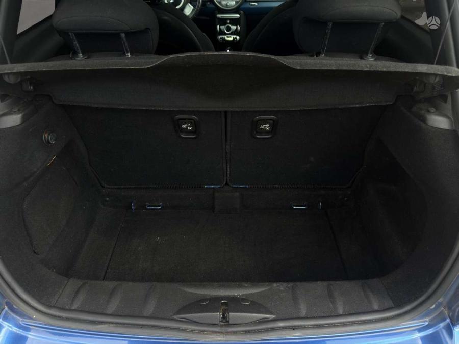 Blue MINI Cooper 2008 in Klaipeda, with an engine capacity of 1.60 L and mileage of 174 thousand km for 4499 €, photo 12 on AUTOMOTO.COM.LV
