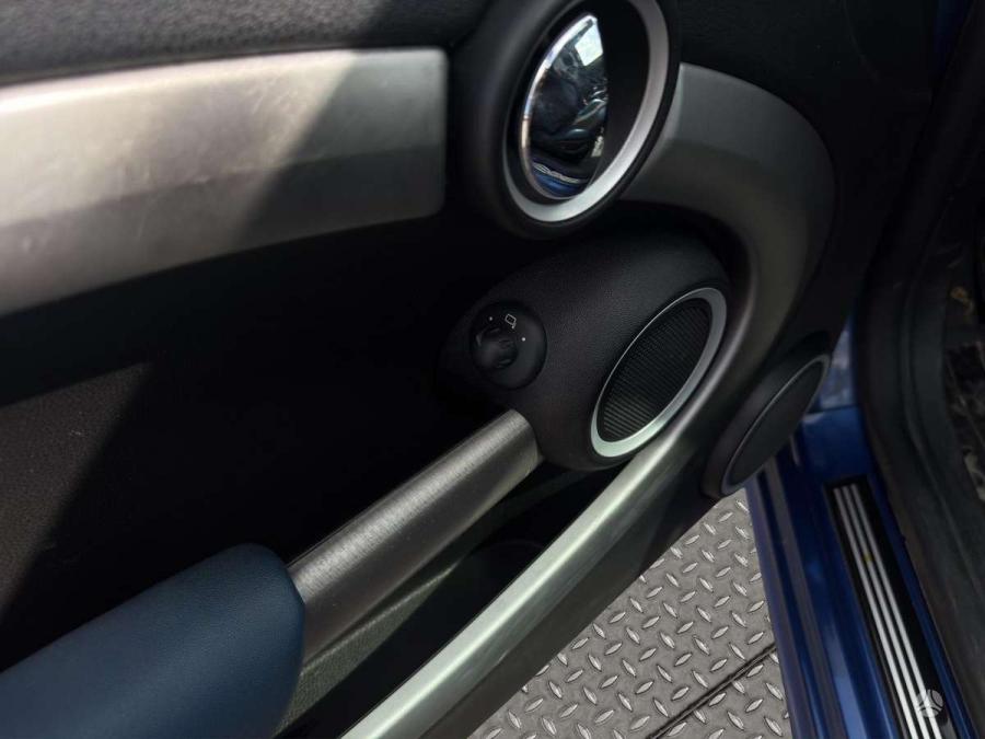 Blue MINI Cooper 2008 in Klaipeda, with an engine capacity of 1.60 L and mileage of 174 thousand km for 4499 €, photo 15 on AUTOMOTO.COM.LV