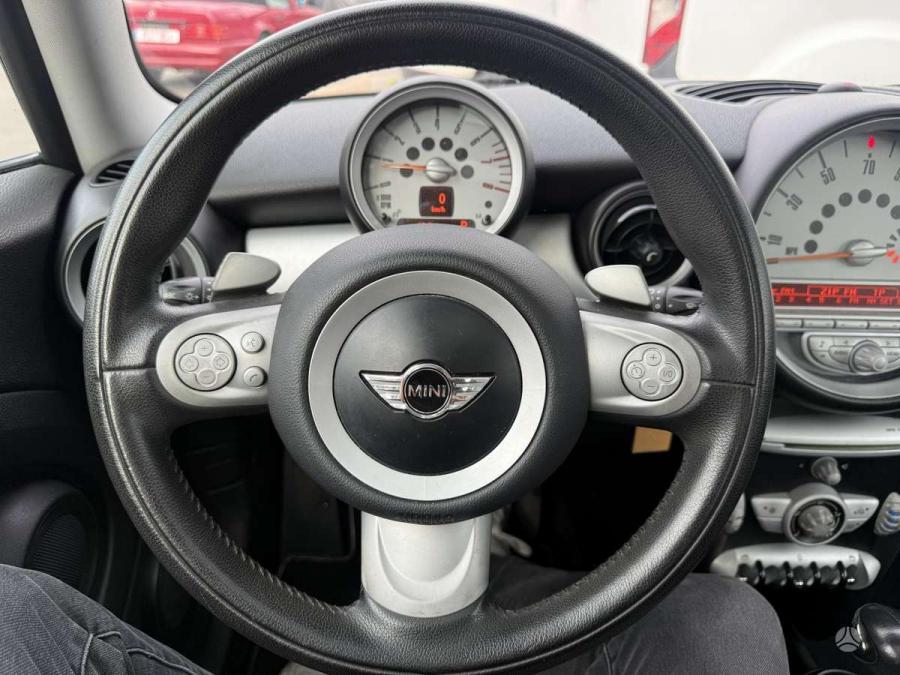 Zils MINI Cooper 2008 Viļņa, ar dzinēja tilpumu 1.60 L un nobraukumu 123 tūkst. km par 3600 €, foto 15 vietnē AUTOMOTO.COM.LV