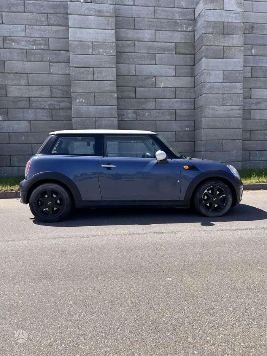 Blue MINI Cooper 2009 in Klaipeda, with an engine capacity of 1.60 L and mileage of 180 thousand km for 1600 €, photo 11 on AUTOMOTO.COM.LV