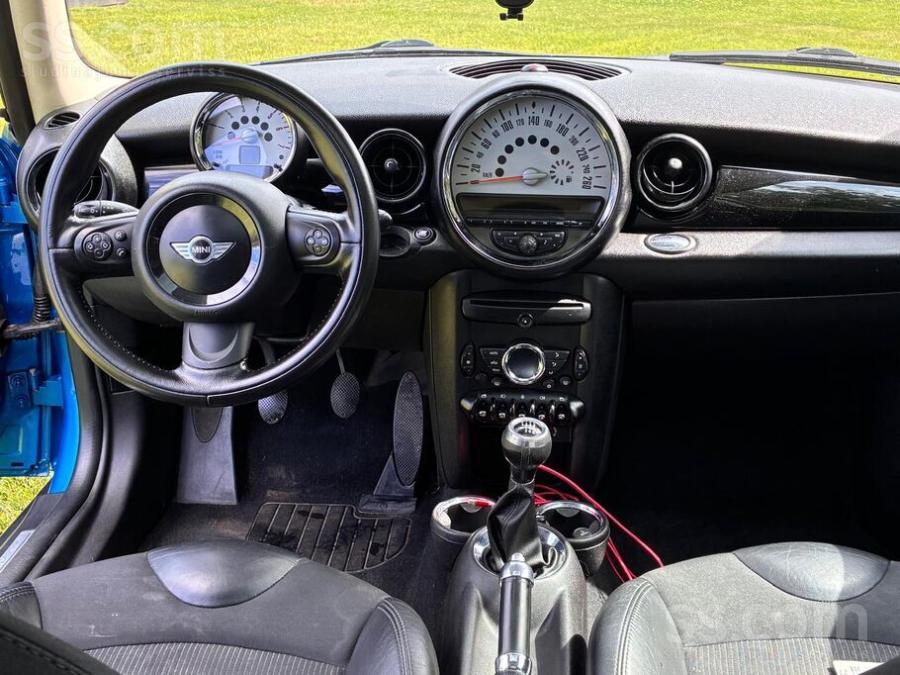 Zils MINI Cooper 2011 Rīga, ar dzinēja tilpumu 1.60 L un nobraukumu 217 tūkst. km par 4250 €, foto 16 vietnē AUTOMOTO.COM.LV