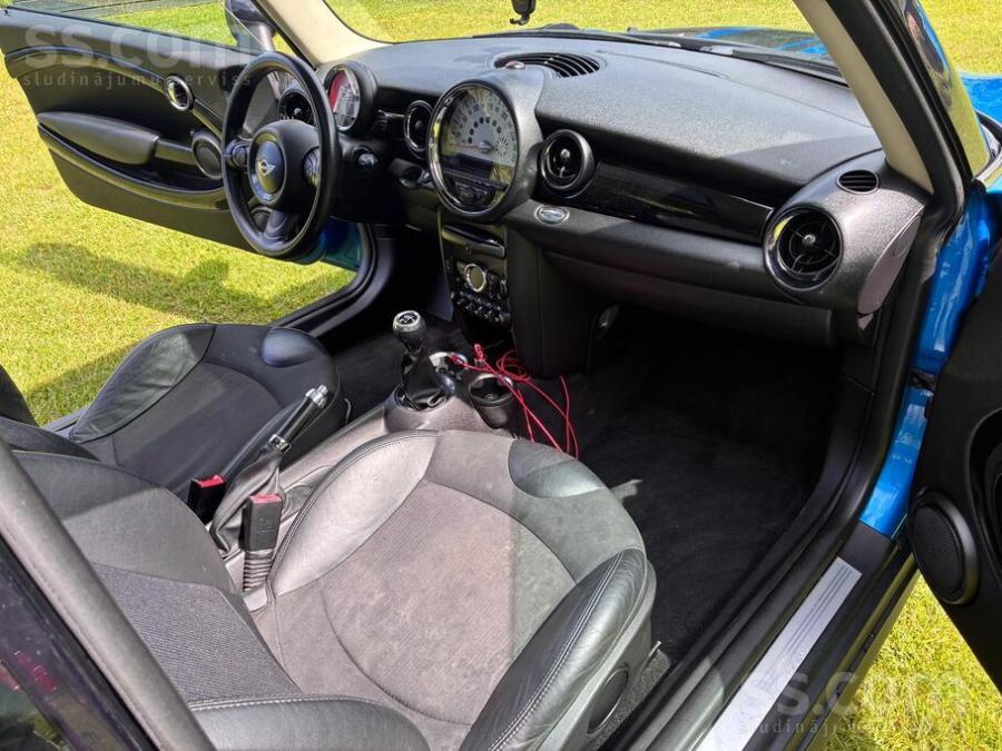 Zils MINI Cooper 2011 Rīga, ar dzinēja tilpumu 1.60 L un nobraukumu 217 tūkst. km par 4250 €, foto 17 vietnē AUTOMOTO.COM.LV