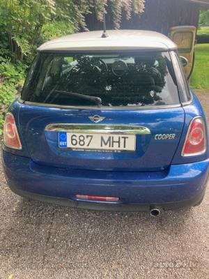 Zils MINI Cooper 2012 Tallina, ar dzinēja tilpumu 1.60 L un nobraukumu 193 tūkst. km par 5500 €, foto 6 vietnē AUTOMOTO.COM.LV
