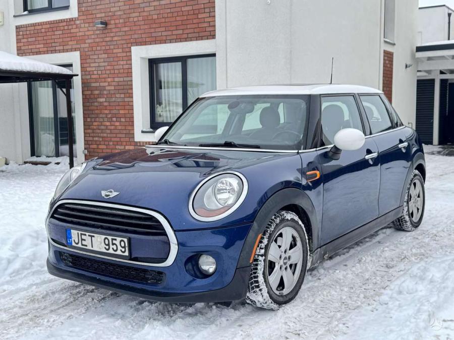 Zils MINI Cooper 2017 Klaipėda, ar dzinēja tilpumu 1.50 L un nobraukumu 115 tūkst. km par 9900 €, foto 1 vietnē AUTOMOTO.COM.LV