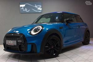 Blue MINI Cooper 2021 in Kaunas, with an engine capacity of 1.50 L and mileage of 46 thousand km for 23689 €, photo  on AUTOMOTO.COM.LV