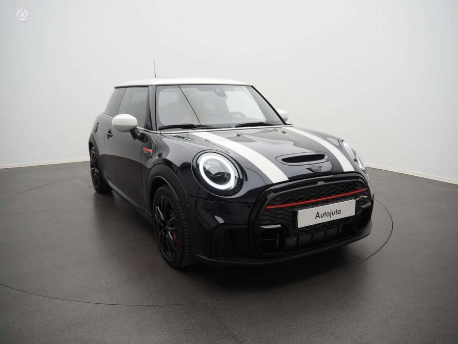 Blue MINI Cooper 2023 in Vilnius, with an engine capacity of 2.00 L and mileage of 11 thousand km for 34900 €, photo 4 on AUTOMOTO.COM.LV