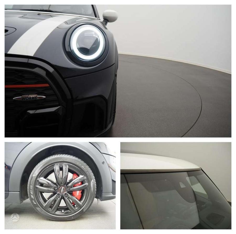 Blue MINI Cooper 2023 in Vilnius, with an engine capacity of 2.00 L and mileage of 11 thousand km for 34900 €, photo 8 on AUTOMOTO.COM.LV