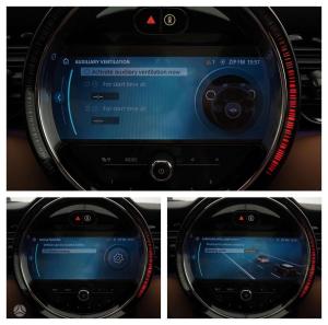 Blue MINI Cooper 2023 in Vilnius, with an engine capacity of 2.00 L and mileage of 11 thousand km for 34900 €, photo 22 on AUTOMOTO.COM.LV