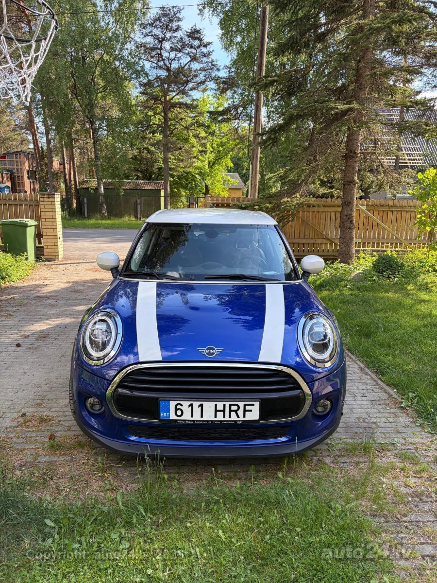 Blue MINI Cooper 2021 in Tallinn, with an engine capacity of 1.50 L and mileage of 57 thousand km for 21900 €, photo 3 on AUTOMOTO.COM.LV