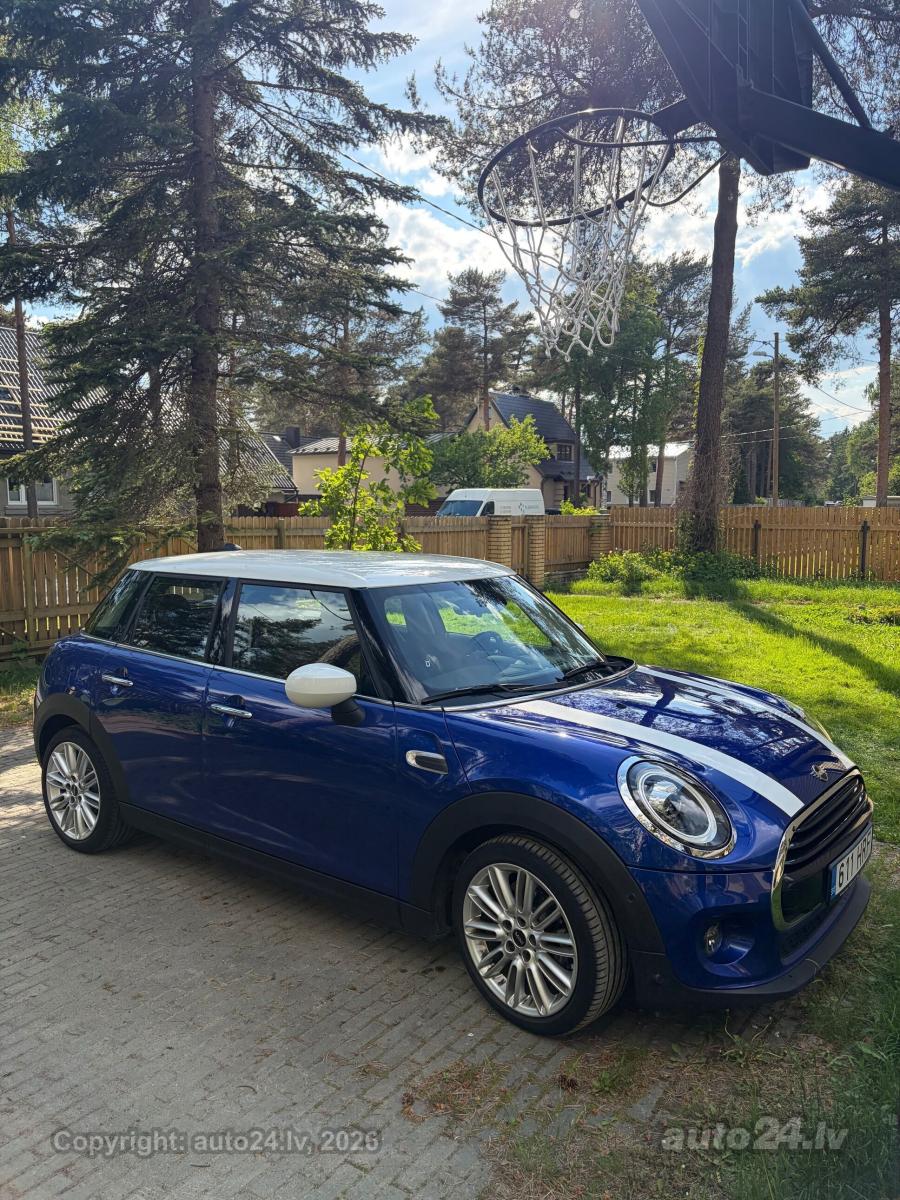 Blue MINI Cooper 2021 in Tallinn, with an engine capacity of 1.50 L and mileage of 57 thousand km for 21900 €, photo 4 on AUTOMOTO.COM.LV