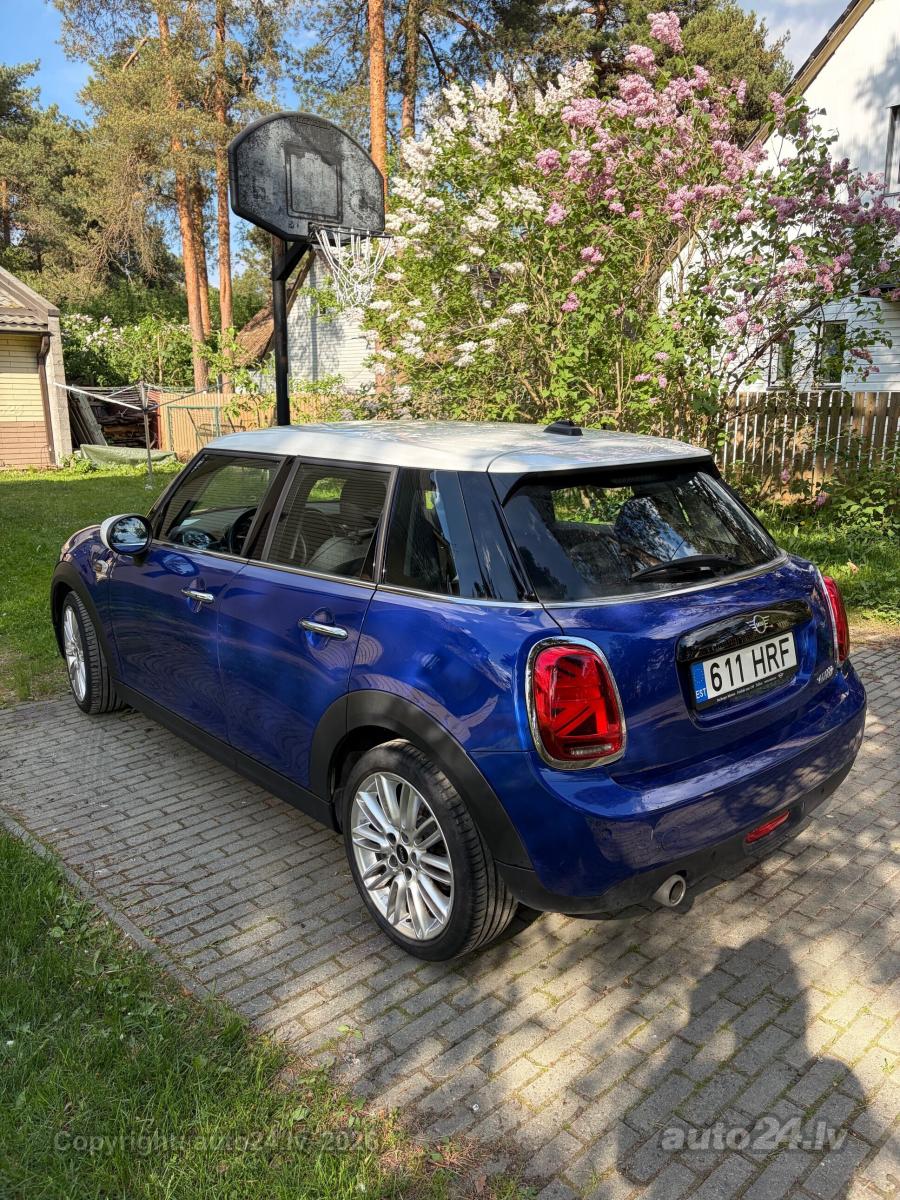 Blue MINI Cooper 2021 in Tallinn, with an engine capacity of 1.50 L and mileage of 57 thousand km for 21900 €, photo 7 on AUTOMOTO.COM.LV