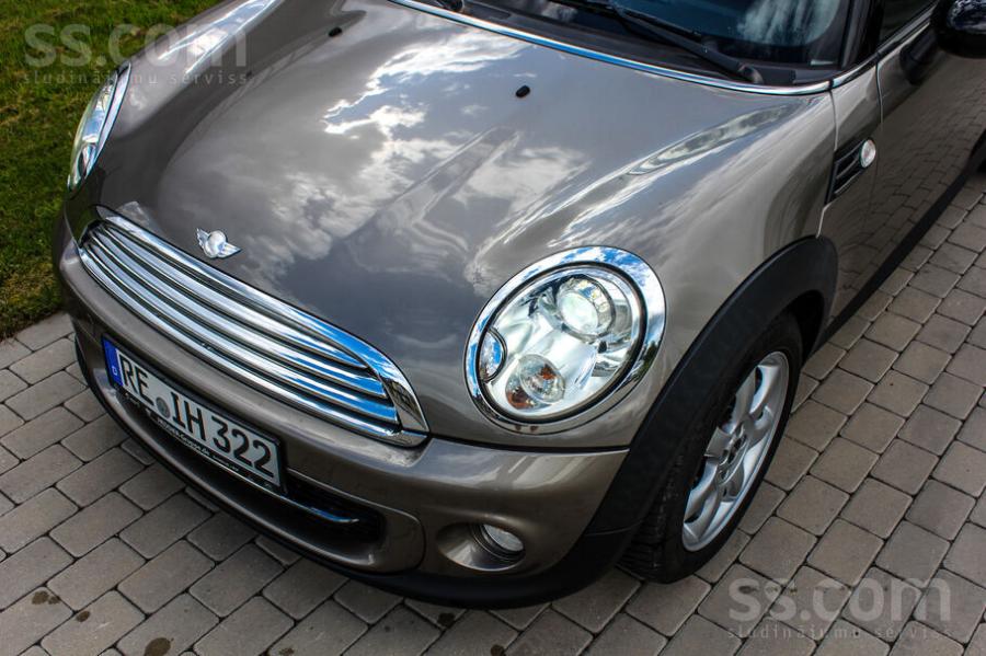 Brūns MINI Cooper 2011 Jelgava, ar dzinēja tilpumu 1.60 L un nobraukumu 152 tūkst. km par 4996 €, foto 23 vietnē AUTOMOTO.COM.LV