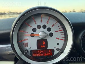 Brūns MINI Cooper 2008 Rīga, ar dzinēja tilpumu 1.60 L un nobraukumu 178 tūkst. km par 2450 €, foto 13 vietnē AUTOMOTO.COM.LV
