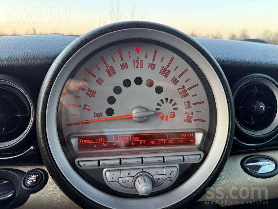 Brūns MINI Cooper 2008 Rīga, ar dzinēja tilpumu 1.60 L un nobraukumu 178 tūkst. km par 2450 €, foto 15 vietnē AUTOMOTO.COM.LV