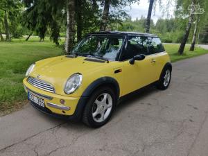 MINI Cooper 2002 Šauļi, ar dzinēja tilpumu 1.60 L un nobraukumu 139 tūkst. km par 1850 €, foto  vietnē AUTOMOTO.COM.LV