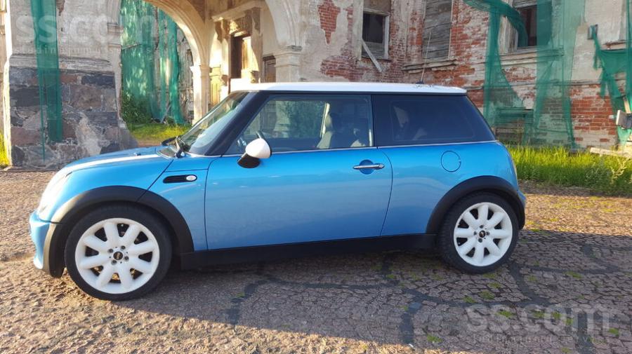 MINI Cooper 2005 Gulbene, ar dzinēja tilpumu 1.60 L un nobraukumu 168 tūkst. km par 3799 €, foto 5 vietnē AUTOMOTO.COM.LV
