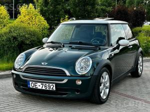 MINI Cooper 2005 Rīga, ar dzinēja tilpumu 1.60 L un nobraukumu 170 tūkst. km par 2950 €, foto  vietnē AUTOMOTO.COM.LV