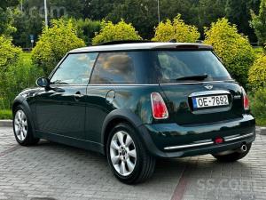 MINI Cooper 2005 in Riga, with an engine capacity of 1.60 L and mileage of 170 thousand km for 2950 €, photo 6 on AUTOMOTO.COM.LV