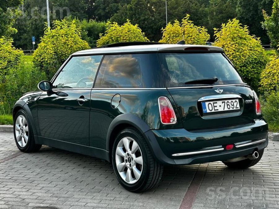 MINI Cooper 2005 in Riga, with an engine capacity of 1.60 L and mileage of 170 thousand km for 2950 €, photo 6 on AUTOMOTO.COM.LV