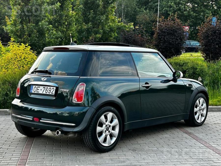 MINI Cooper 2005 in Riga, with an engine capacity of 1.60 L and mileage of 170 thousand km for 2950 €, photo 12 on AUTOMOTO.COM.LV