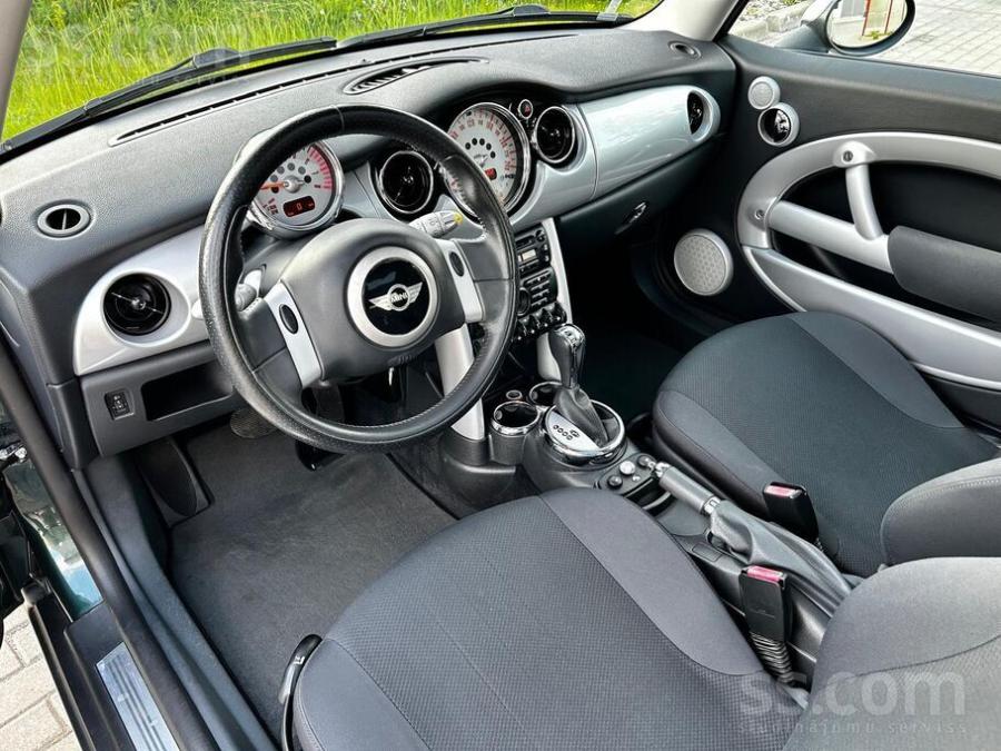 MINI Cooper 2005 in Riga, with an engine capacity of 1.60 L and mileage of 170 thousand km for 2950 €, photo 14 on AUTOMOTO.COM.LV