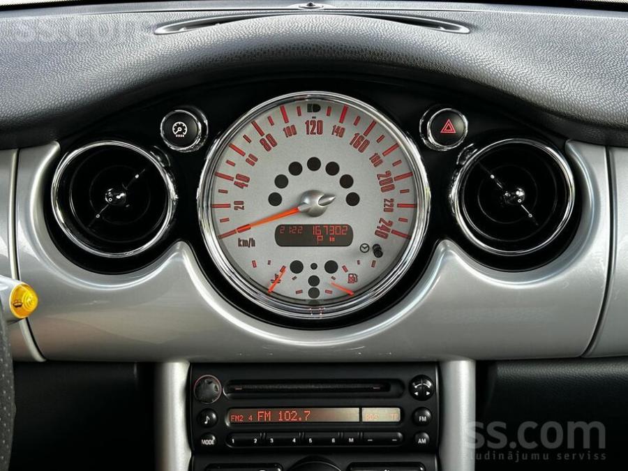 MINI Cooper 2005 in Riga, with an engine capacity of 1.60 L and mileage of 170 thousand km for 2950 €, photo 22 on AUTOMOTO.COM.LV