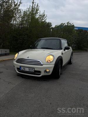 MINI Cooper 2009 Rīga, ar dzinēja tilpumu 1.60 L un nobraukumu 142 tūkst. km par 3500 €, foto  vietnē AUTOMOTO.COM.LV