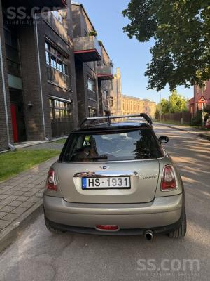 MINI Cooper 2008 Rīga, ar dzinēja tilpumu 1.60 L un nobraukumu 116 tūkst. km par 4200 €, foto 5 vietnē AUTOMOTO.COM.LV