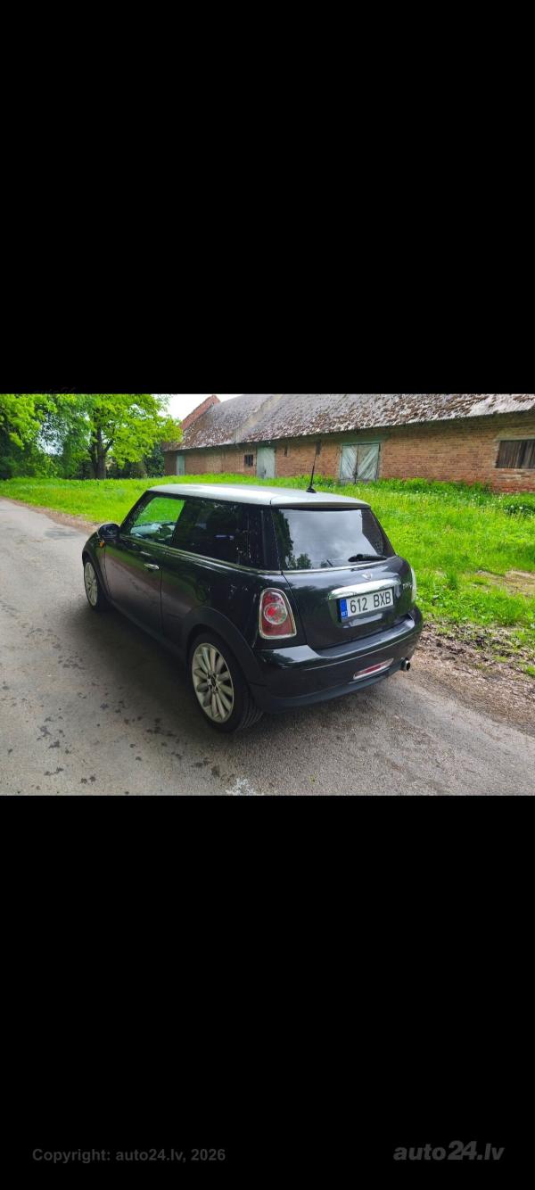 Black MINI cooper-d 2011 in Tallinn, with an engine capacity of 1.60 L and mileage of 290 thousand km for 3300 €, photo 3 on AUTOMOTO.COM.LV