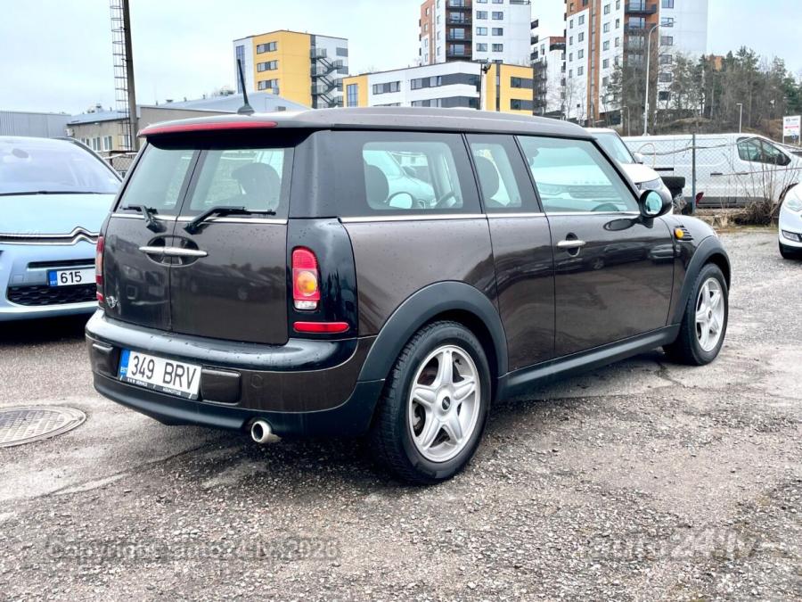 Brown MINI cooper-d 2009 in Tallinn, with an engine capacity of 1.60 L and mileage of 309 thousand km for 3500 €, photo 4 on AUTOMOTO.COM.LV