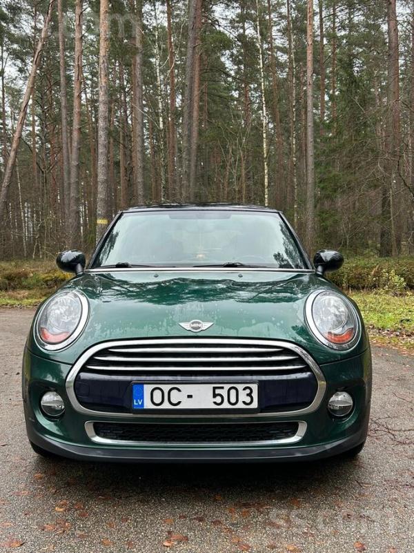Green MINI Cooper 2015 in Riga, with an engine capacity of 1.50 L and mileage of 238 thousand km for 7800 €, photo 2 on AUTOMOTO.COM.LV