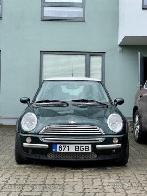 Green MINI Cooper 2001 in Tallinn, with an engine capacity of 1.60 L and mileage of 70 thousand km for 2490 €, photo  on AUTOMOTO.COM.LV