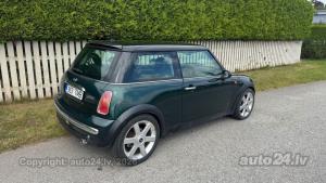 Zaļš MINI Cooper 2002 Tallina, ar dzinēja tilpumu 1.60 L un nobraukumu 235 tūkst. km par 2500 €, foto 7 vietnē AUTOMOTO.COM.LV