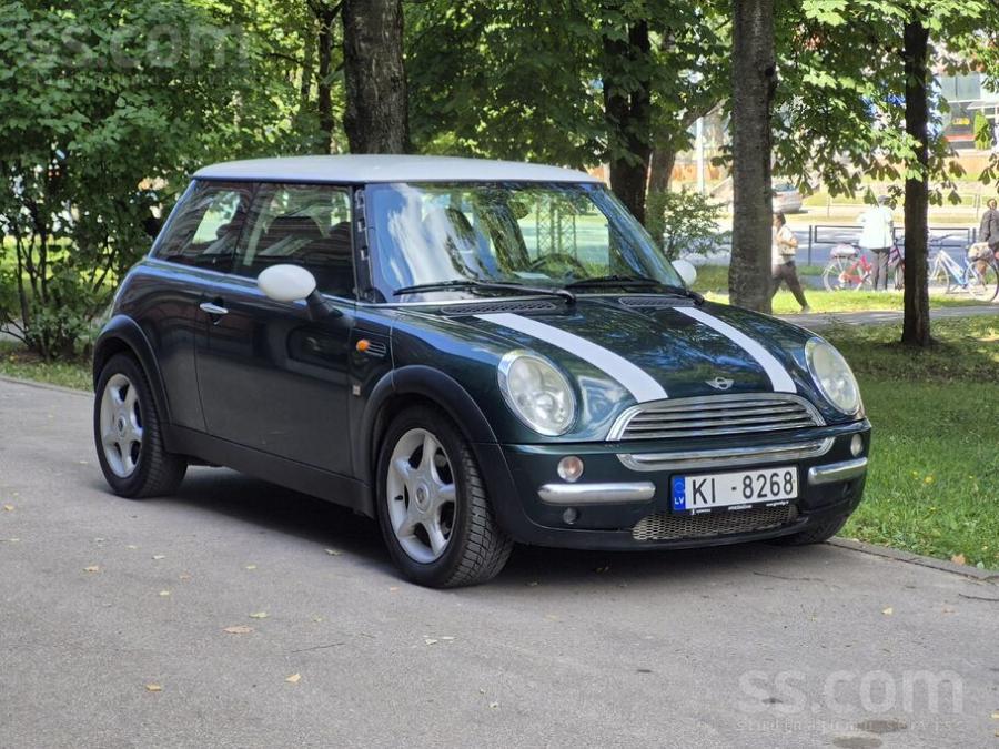 Zaļš MINI Cooper 2002 Rīga, ar dzinēja tilpumu 1.60 L un nobraukumu 0 tūkst. km par 1450 €, foto 1 vietnē AUTOMOTO.COM.LV