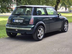 Zaļš MINI Cooper 2002 Rīga, ar dzinēja tilpumu 1.60 L un nobraukumu 0 tūkst. km par 1450 €, foto 5 vietnē AUTOMOTO.COM.LV