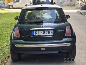 Zaļš MINI Cooper 2002 Rīga, ar dzinēja tilpumu 1.60 L un nobraukumu 0 tūkst. km par 1450 €, foto 6 vietnē AUTOMOTO.COM.LV