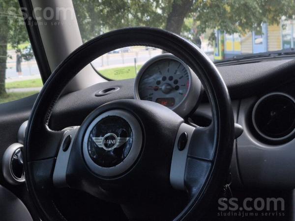 Zaļš MINI Cooper 2002 Rīga, ar dzinēja tilpumu 1.60 L un nobraukumu 0 tūkst. km par 1450 €, foto 10 vietnē AUTOMOTO.COM.LV