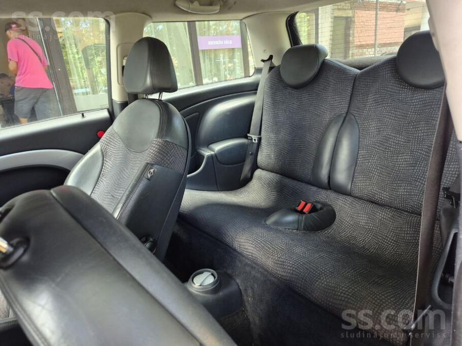 Zaļš MINI Cooper 2002 Rīga, ar dzinēja tilpumu 1.60 L un nobraukumu 0 tūkst. km par 1450 €, foto 11 vietnē AUTOMOTO.COM.LV