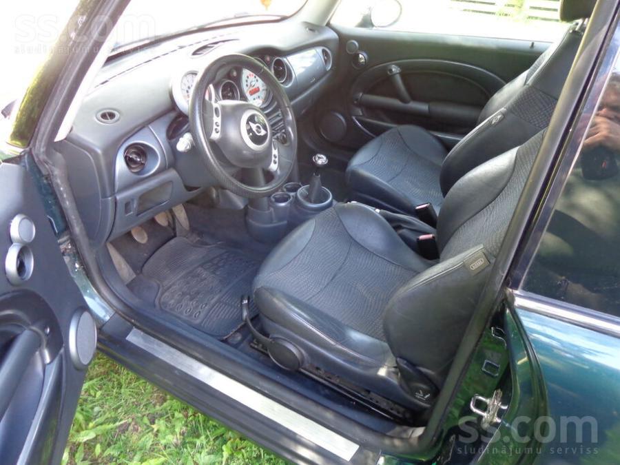 Зеленый Мини Купер 2004 в Рига, объемом двигателя 1.60 л и пробегом 271 тыс. км за 2200 €, фото 7 на AUTOMOTO.COM.LV