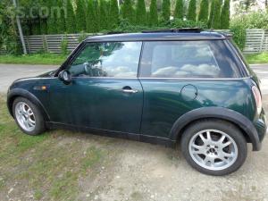 Zaļš MINI Cooper 2004 Rīga, ar dzinēja tilpumu 1.60 L un nobraukumu 271 tūkst. km par 1600 €, foto 1 vietnē AUTOMOTO.COM.LV