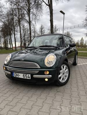 Green MINI Cooper 2004 in Rezekne, with an engine capacity of 1.60 L and mileage of 224 thousand km for 1500 €, photo  on AUTOMOTO.COM.LV