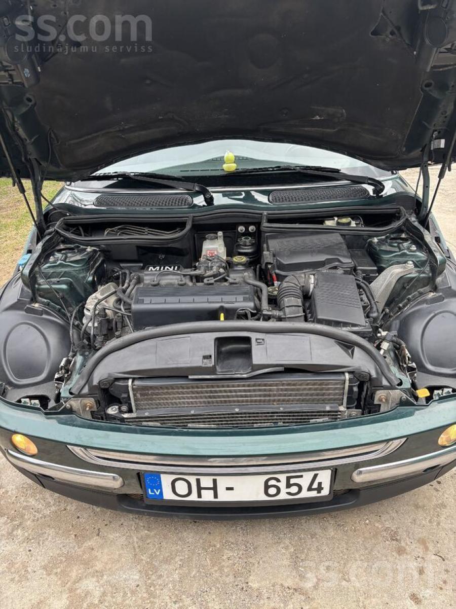 Зеленый Мини Купер 2004 в Резекне, объемом двигателя 1.60 л и пробегом 224 тыс. км за 1500 €, фото 3 на AUTOMOTO.COM.LV